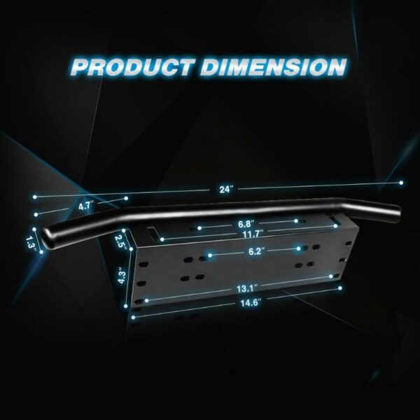 Nilight Universal License Plate / LED Light / Mounting Bracket - TRS Garage