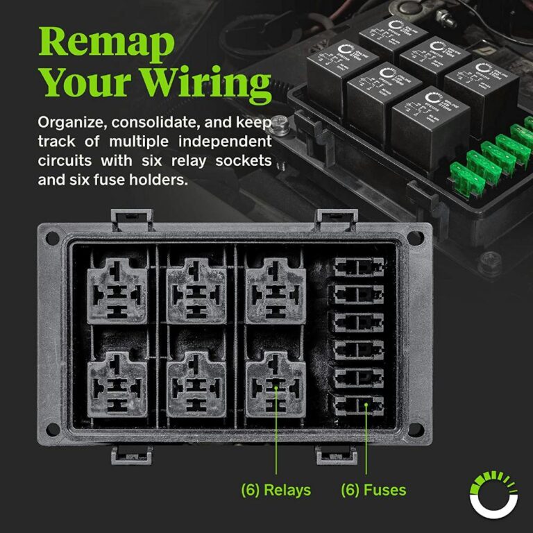 12V Waterproof Universal Fuse Relay Box - TRS Garage