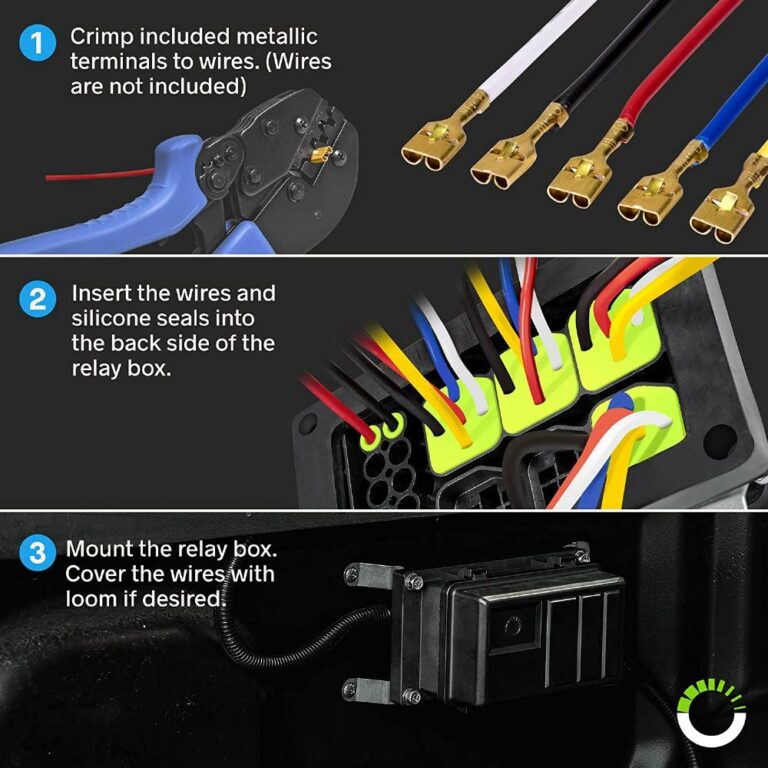 12V Waterproof Universal Fuse Relay Box - TRS Garage