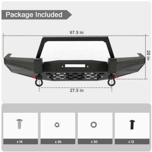 Partree 1998-2011 Ford Ranger Winch Bumper - TRS Garage