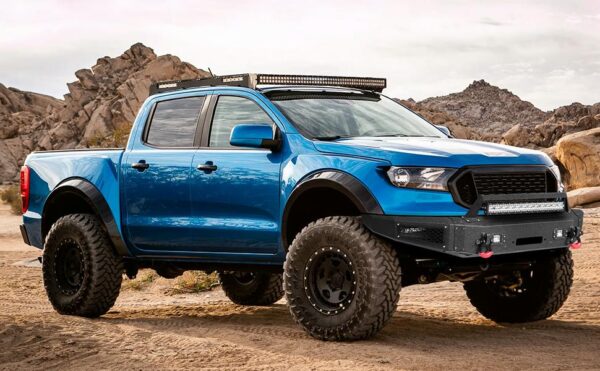 Vijay 2019 Ford Ranger Winch Bumper - TRS Garage